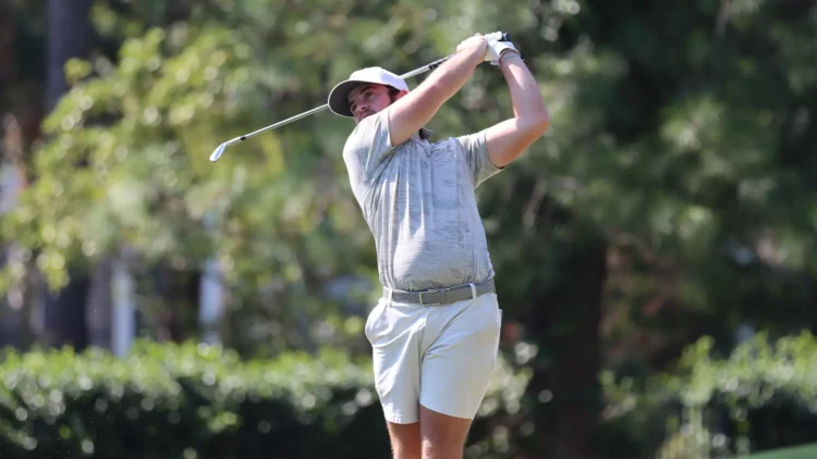 Karman’s High Finish Leads No. 6 Men’s Golf at Camp Lejeune - FORE Georgia